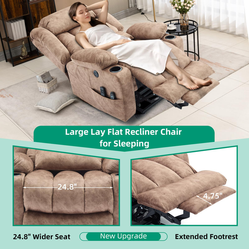 Lay flat reclining chair store
